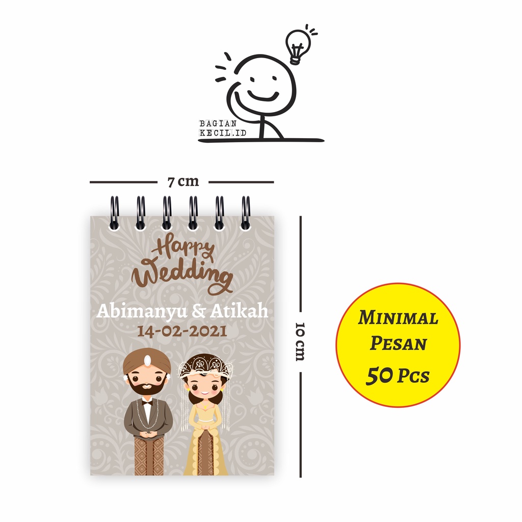 Jual BUKU SAKU / NOTEBOOK CUSTOM TEMA KARTUN | Shopee Indonesia