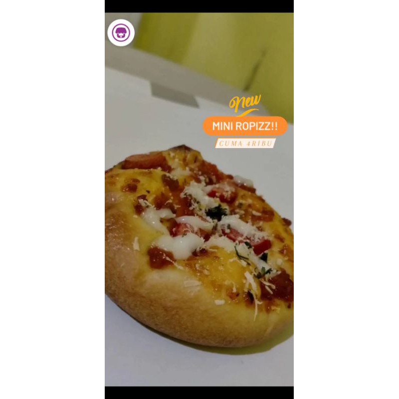 Jual Mini Ropizz by Kedai Roti Senja (Roti Pizza) | Shopee Indonesia