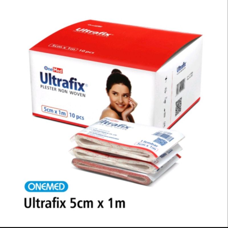 Jual Ultrafix 5 Cm x 1 Meter ONEMED Plester Luka 5cm x 1 Meter / isi 10 pcs | Shopee Indonesia