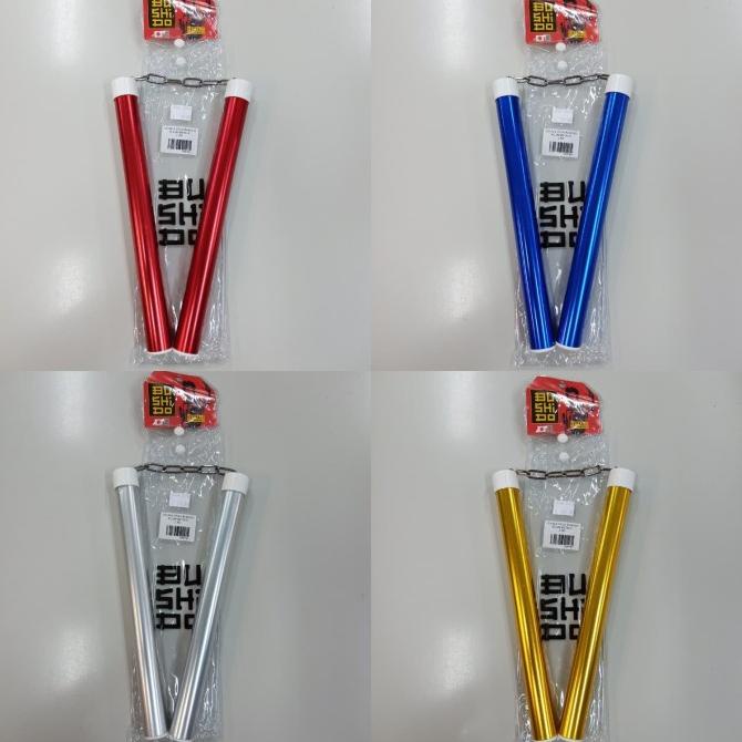 Jual Double Doble Dobel Stick Stik Nunchaku Bushido Alumunium Metalic ...