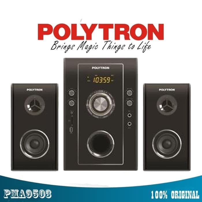 Jual SPEAKER MULTIMEDIA POLYTRON PMA 9503 | Shopee Indonesia