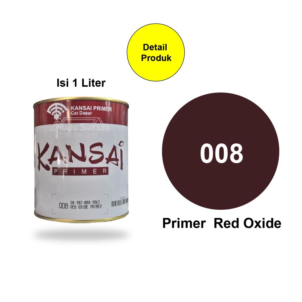 Jual Cat Dasar Primer Besi Anti Karat Kansai Paint Bocor Besi Logam ...