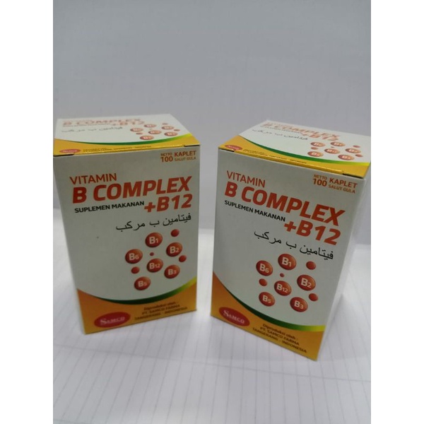 Jual Vitamin B Complex + B12 (100's) | Shopee Indonesia