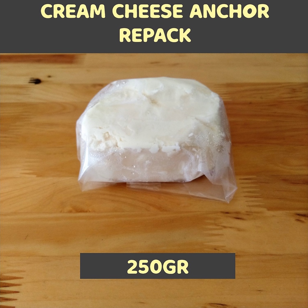 Jual Anchor Cream Cheese Repack 250gr (INSTAN Only) | Shopee Indonesia