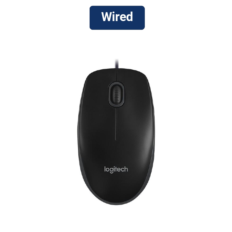 Jual Logitech Mouse Cable B100 | Shopee Indonesia