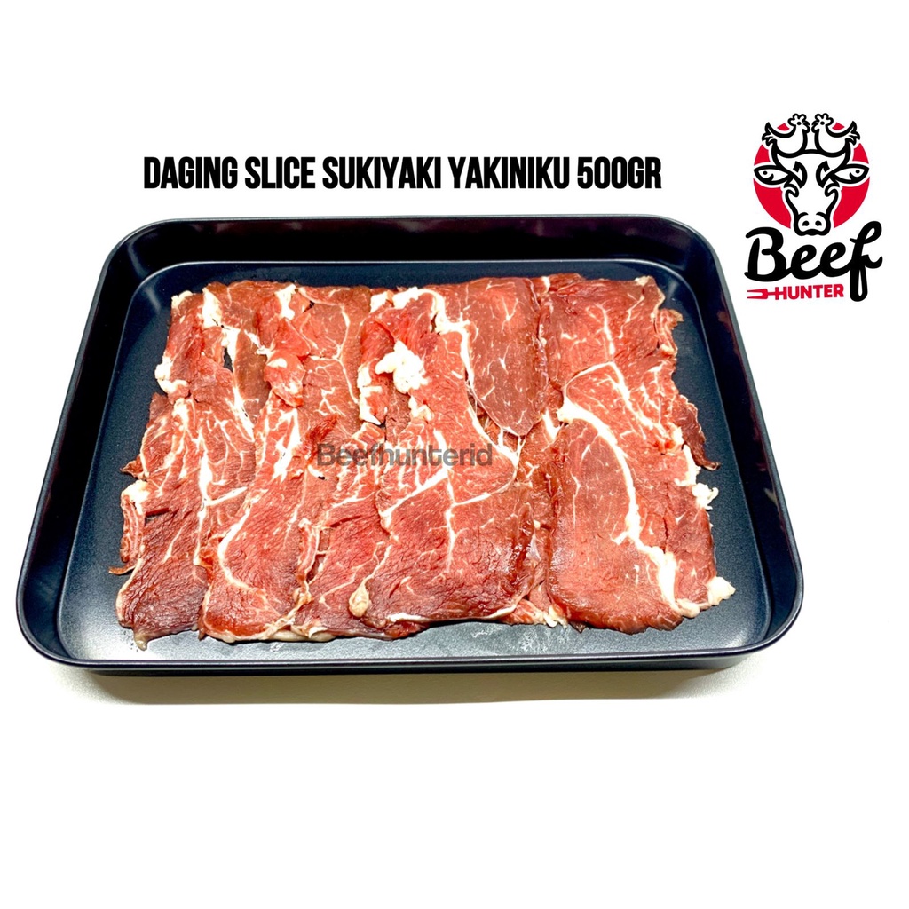 Jual DAGING SAPI SLICE - SUKIYAKI YAKINIKU TERIYAKI BEEF SLICED BBQ ...