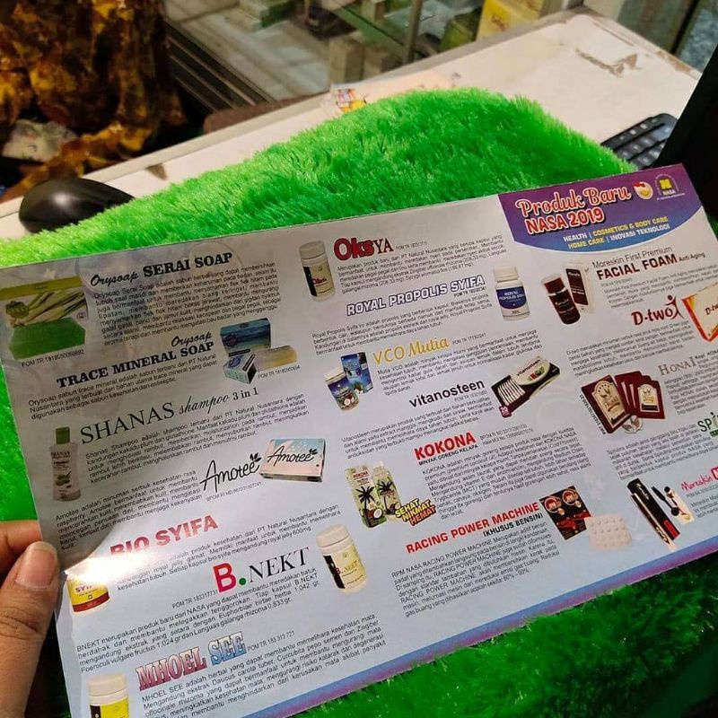 Jual BROSUR NASA/KATALOG NASA PER LEMBAR | Shopee Indonesia