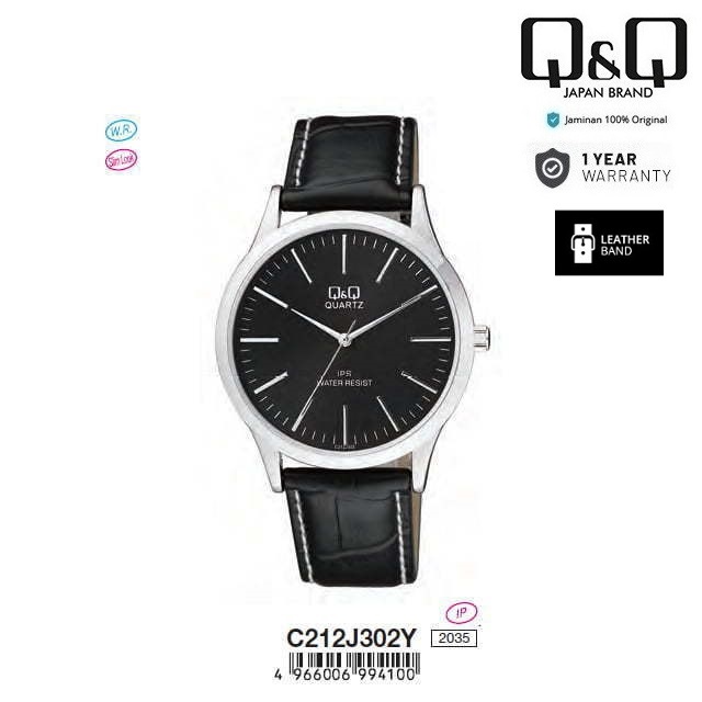 Jual Q&Q QNQ QQ C212 C212J C212J302Y ORIGINAL ANALOG WATCH JAM TANGAN ...