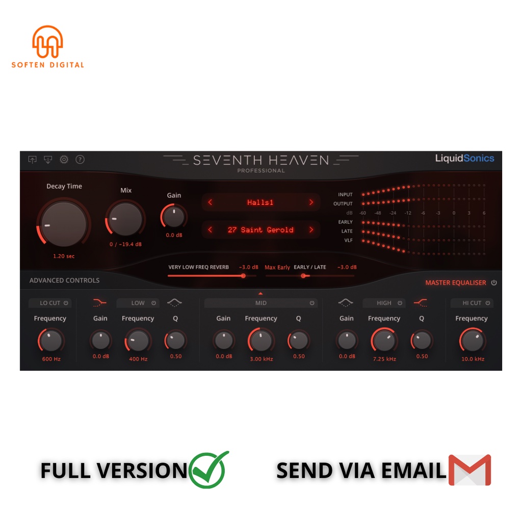 Jual LiquidSonics Seventh Heaven v1 VST Plugin Fusion-IR reverb ...