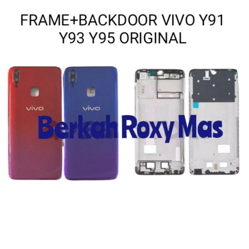 Jual CASING KESING HOUSING FULLSET FRAME TULANG LCD BACKDOOR VIVO Y91 ...