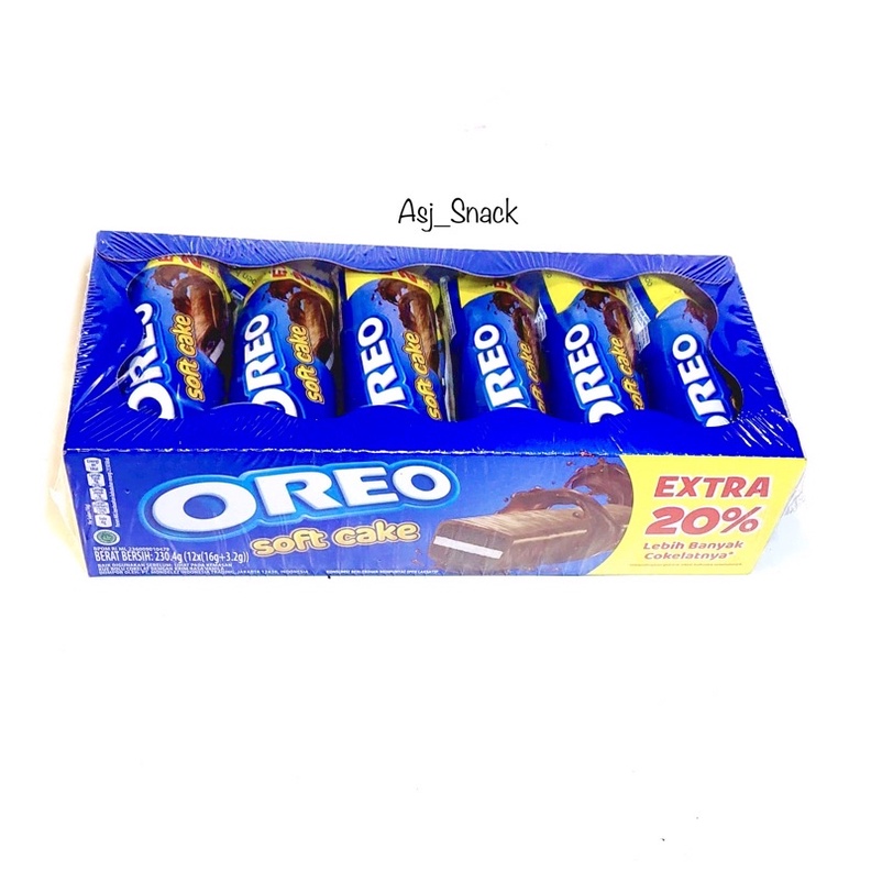 Jual Oreo Bolu Soft Cake ( 12 pcs x 16g ) | Shopee Indonesia
