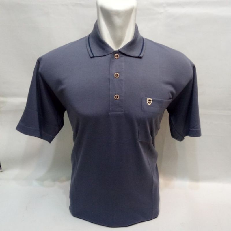 Jual Kaos kerah polos/kaos kerah saku/kaos kerah polo shirt/kaos kerah terlaris/pakaian kaos ...