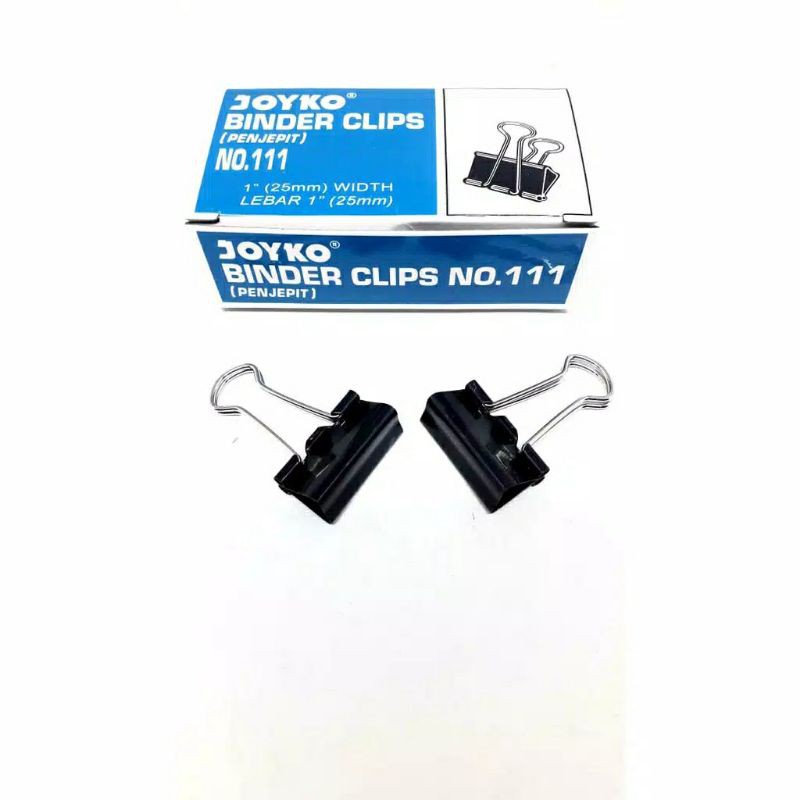 Jual JOYKO Binder clips No. 111 | Shopee Indonesia