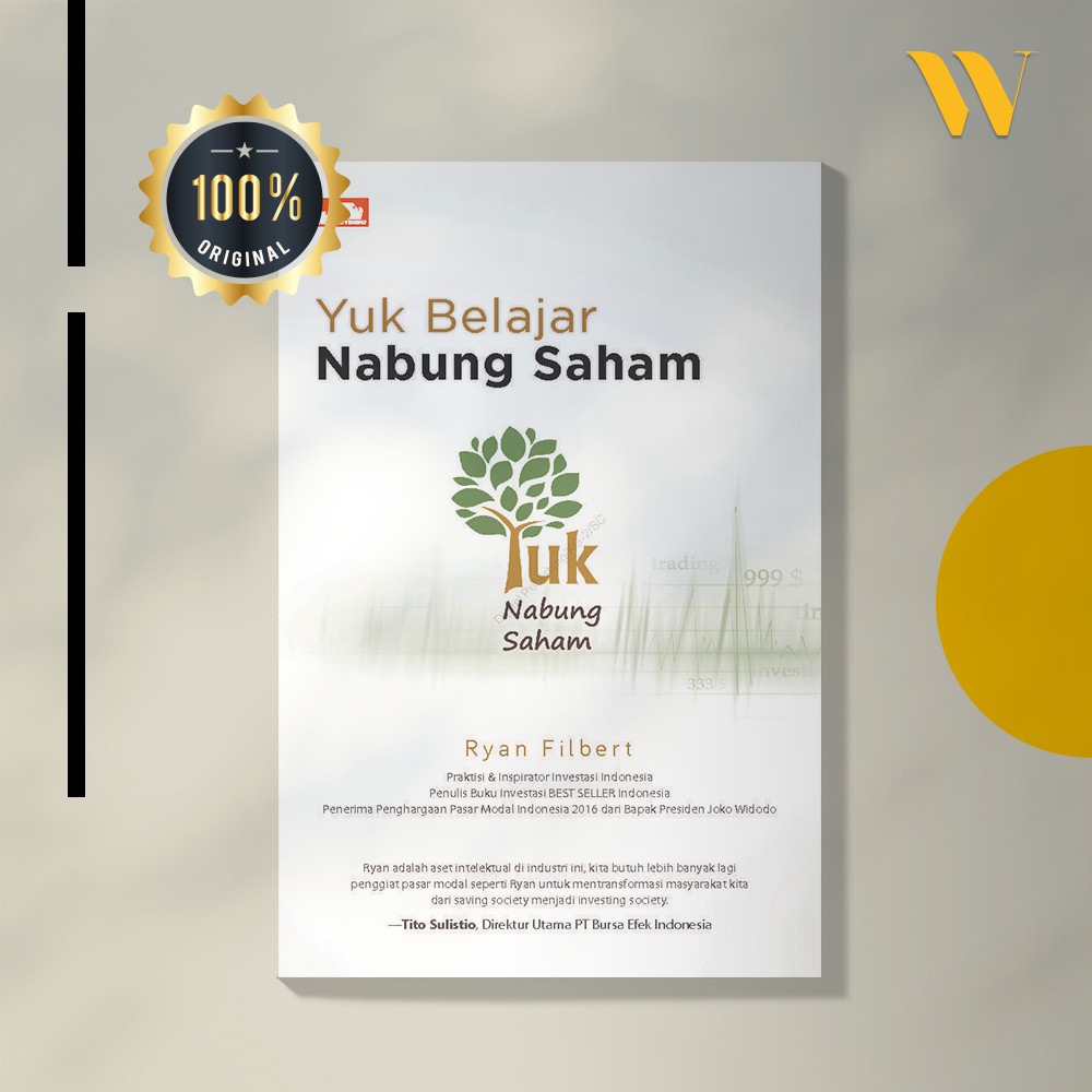Jual Buku Saham "Yuk Belajar Nabung Saham by Ryan Filbert Wijaya" Baru ...