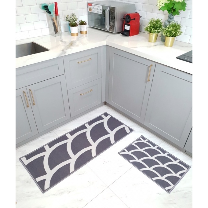Jual Keset Dapur Minimalis 2in1 (50x120cm & 40x60cm) Anti Slip ...