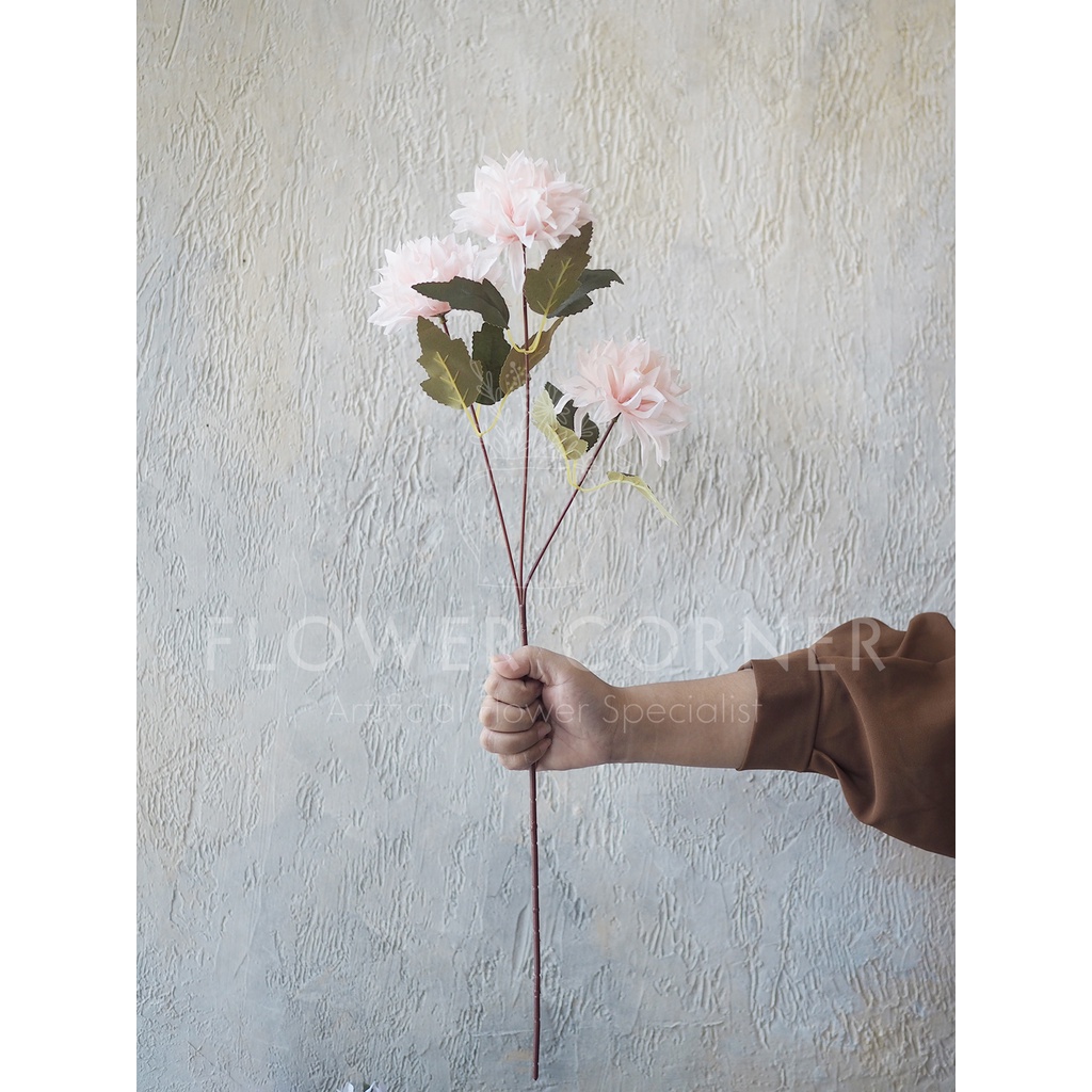 Jual Bunga Artificial Pompom Lancip Tangkai Panjang (B22171) | Shopee ...