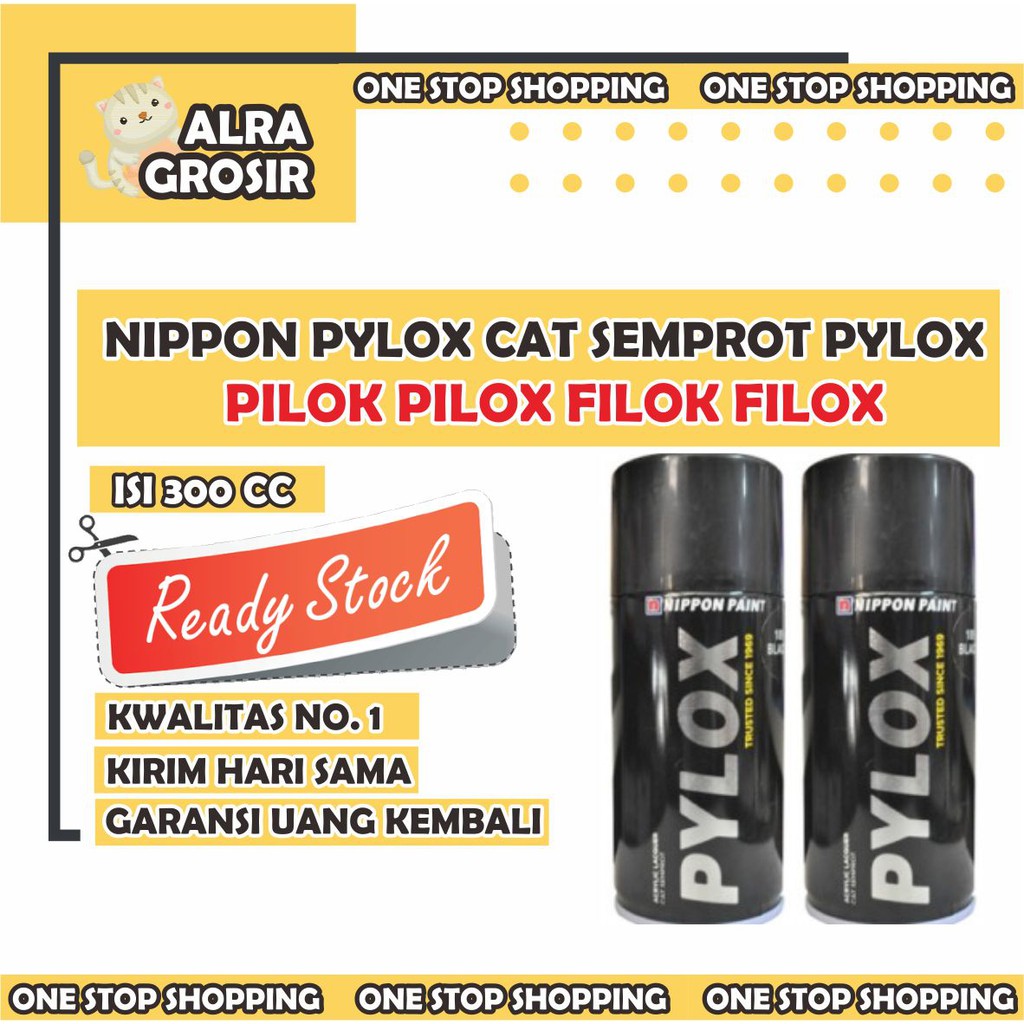 Jual NIPPON PYLOX CAT SEMPROT PYLOX PILOK PILOX FILOK FILOX | Shopee ...