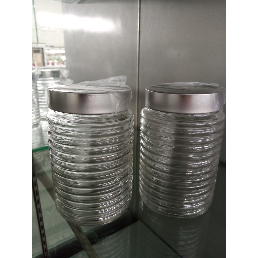Jual HAMPERS Toples Kaca Stoples Wadah Penyimpanan Sambal Rtp1,75 Ptl ...