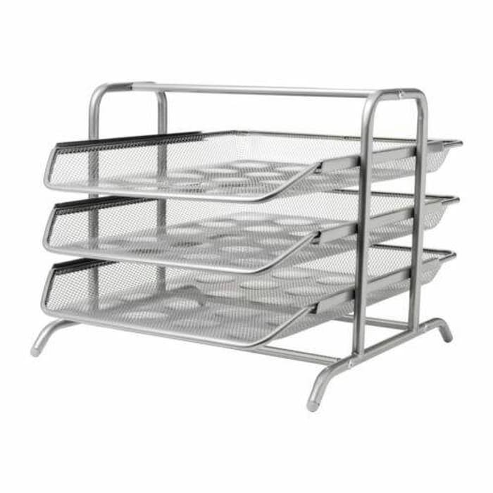 Jual IKEA DOKUMENT Paper tray / Tempat surat- baki kertas besi baja ...