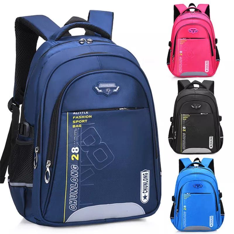 Jual tas sekolah anak laki-laki anak perempuan backpack sekolah anak tk sd smp sma kuliah ...