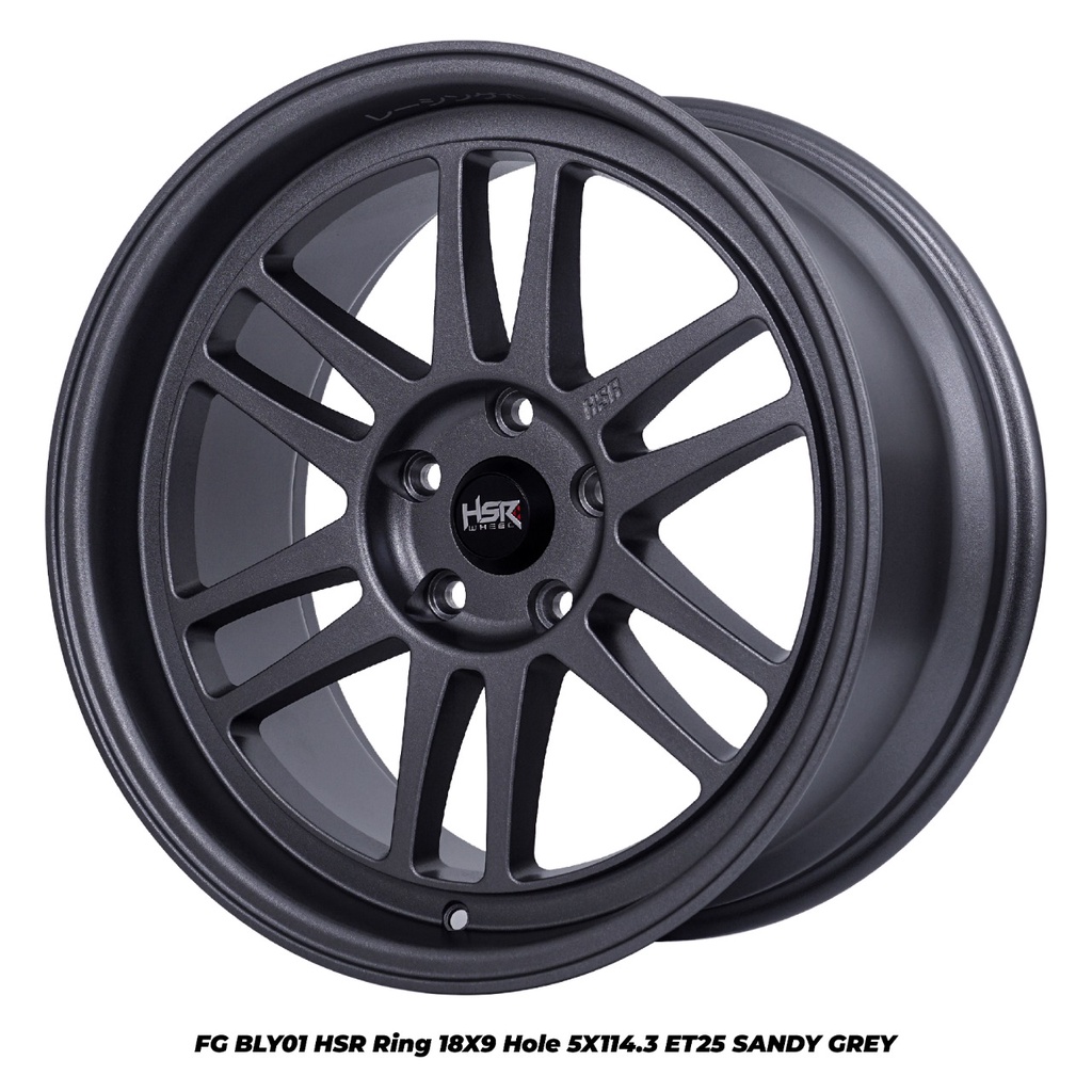 Jual velg hsr wheel bly 01 ring 18 lebar 9 pnp xpander creta civic hrv voxy | Shopee Indonesia
