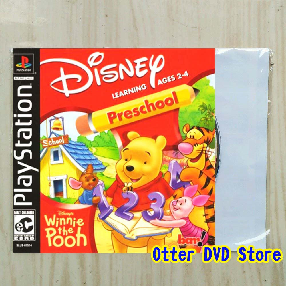 Jual Kaset CD Game Ps1 Ps 1 Disney's Winnie the Pooh - Preschool ...
