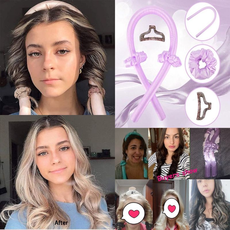 Jual ALAT KERITING Heatless Curl Alat Keriting Rambut Gantung Roll ...