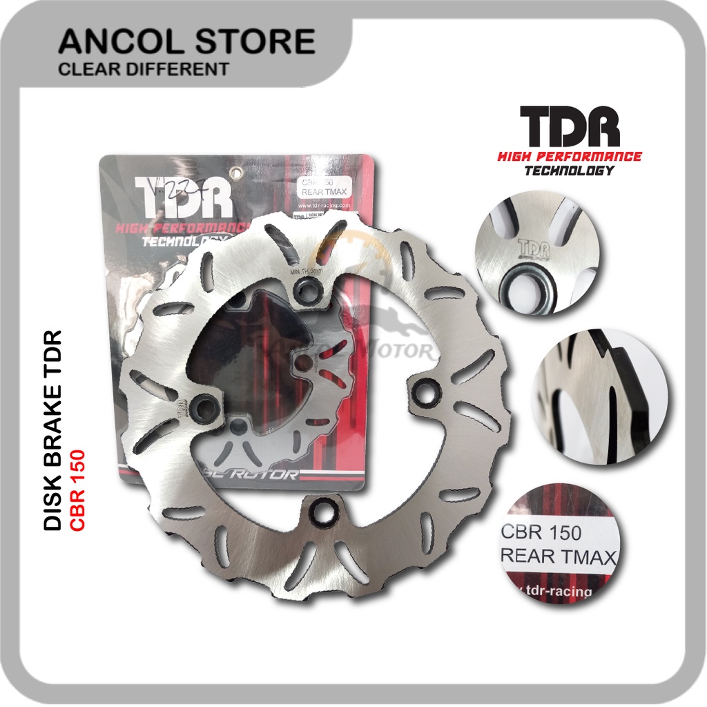 Jual TDR Piringan Cakram CBR 150 Model TMAX Disc Brake Motor Rem Cakram | Shopee Indonesia