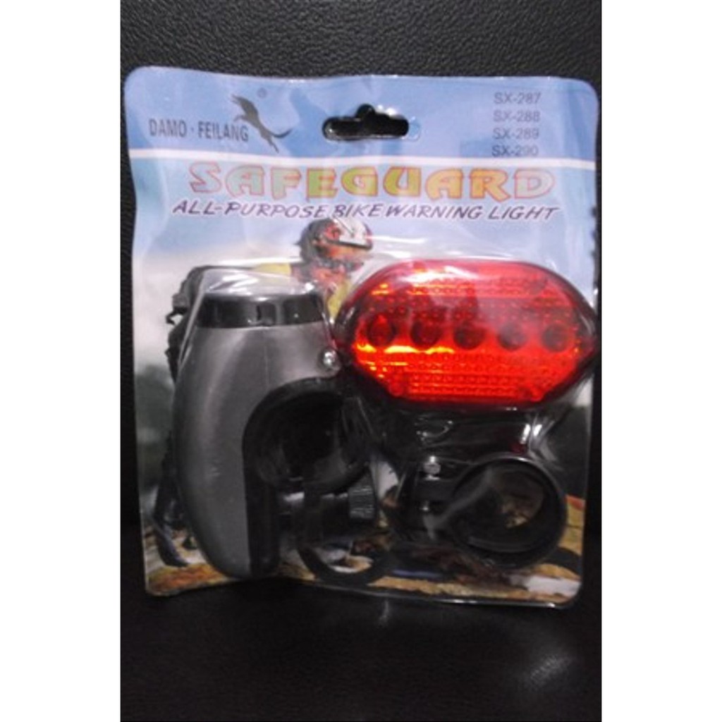 Jual Lampu Sepeda Safe Guard Dilengkapi Warning Light |Bersepeda Jadi ...