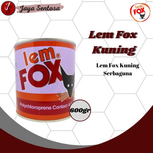Jual Lem Fox Kuning 600gr | 1kg | Shopee Indonesia