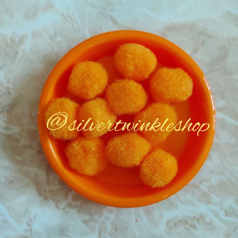 Jual Mainan montessori sorting pompom pom pom 2.5cm sortir kancing ...