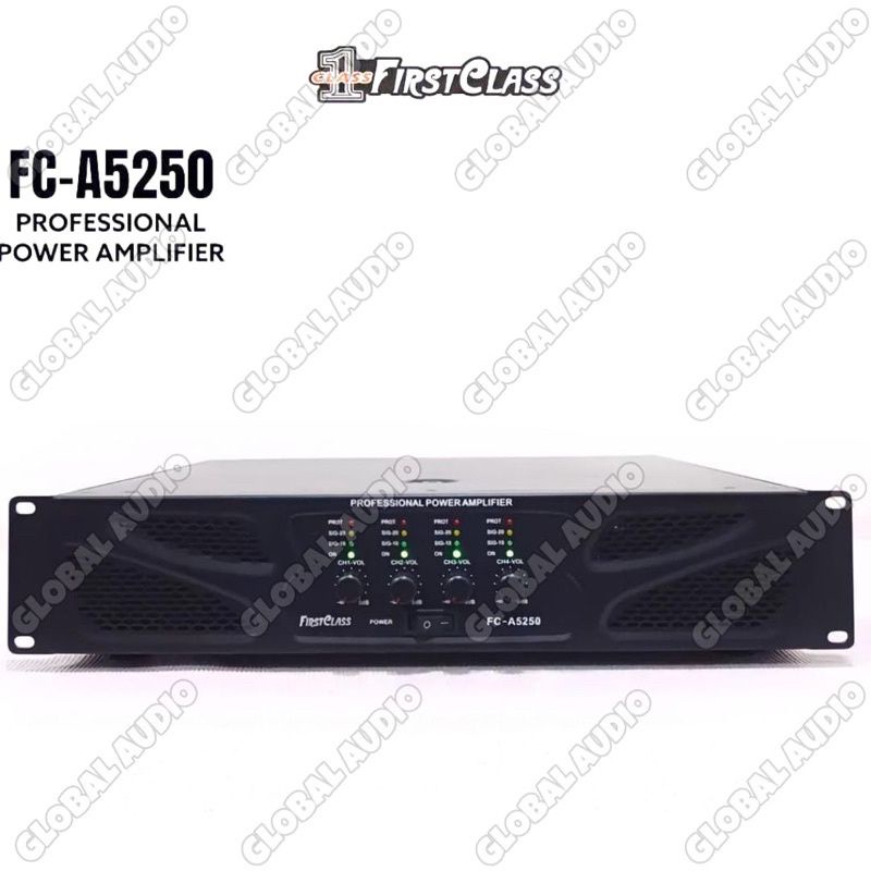 Jual Power Firstclass FC A 5250 Original Amplifier FirstClass FC A5250 ...