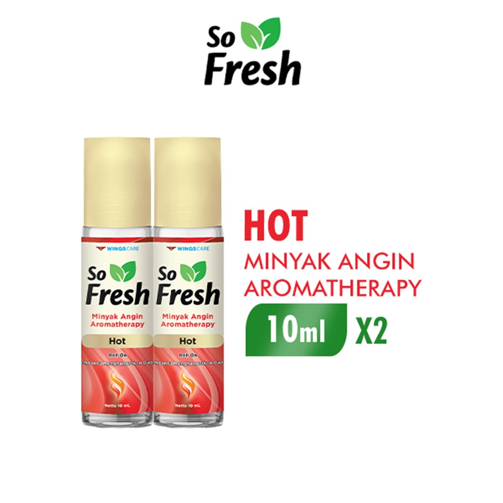 Jual So Fresh Aromatherapy Hot 10 ml isi 2 | Shopee Indonesia