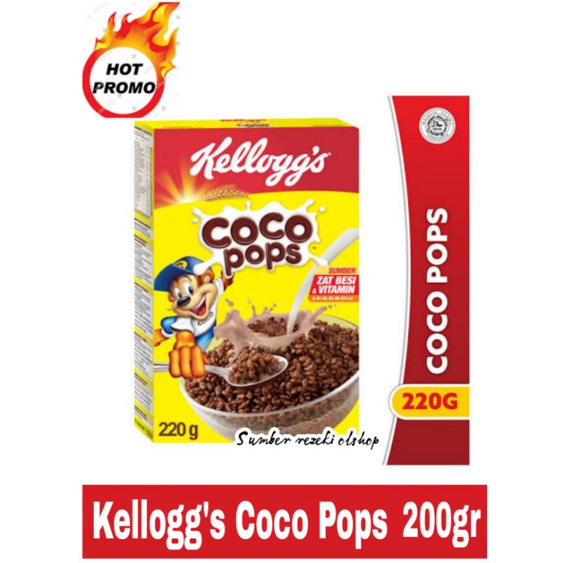 Jual Kelloggs Coco Pops 220gr - kellogs coco pops sereal sarapan beras ...