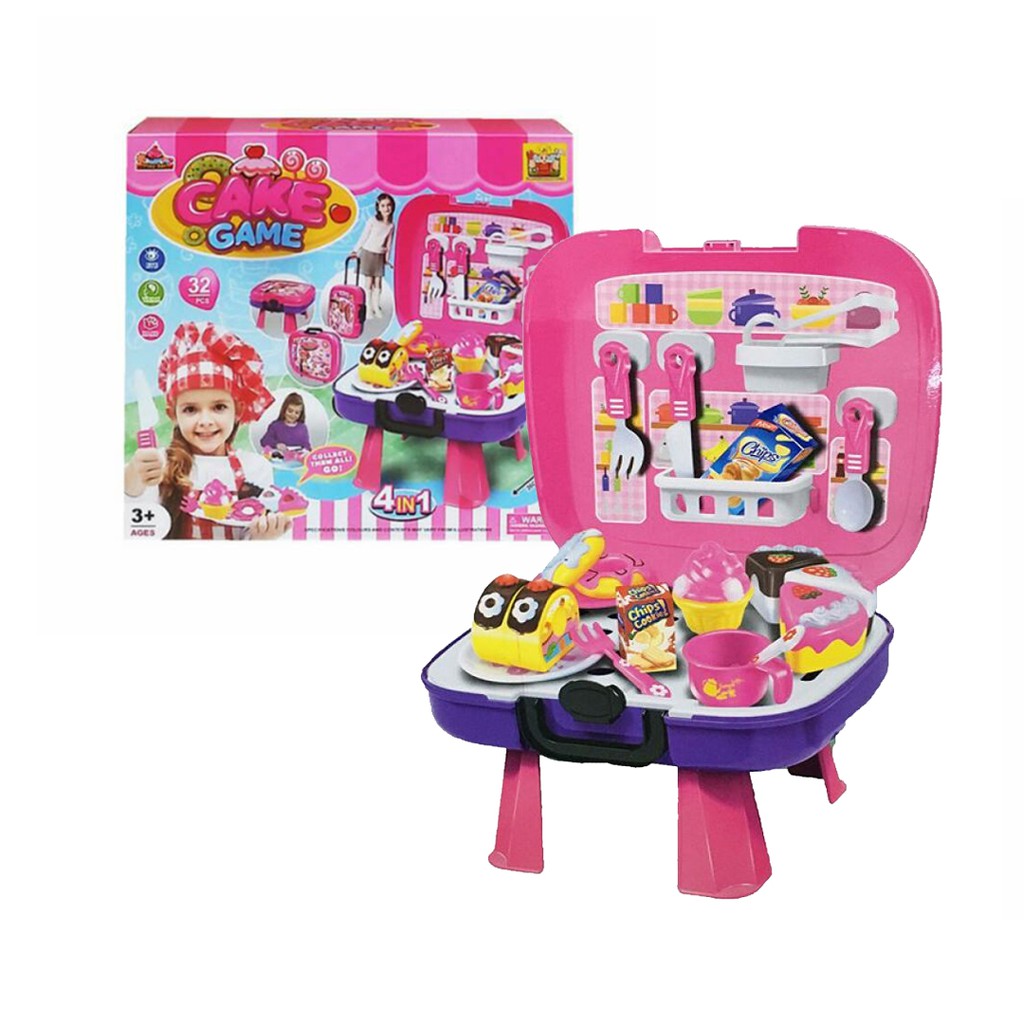 Jual Hong Cs 36778-87 Cake Game 4in1 Mainan Chef Bakers | Shopee Indonesia