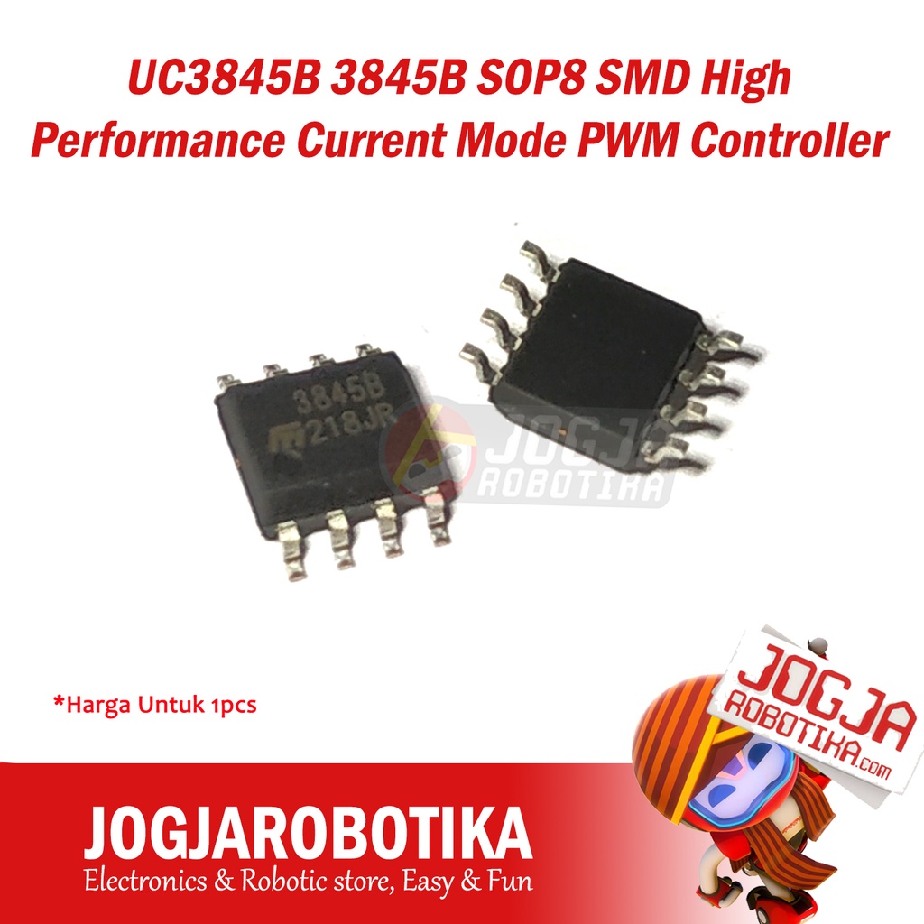 Jual UC3845B 3845B SOP8 SMD High Performance Current Mode PWM Controller | Shopee Indonesia