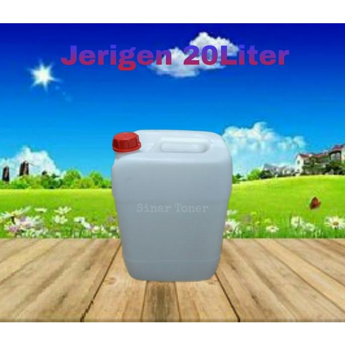 Jual Produk Terbaik] jerigen 20liter jirigen 20 liter jeriken 20L tebal ...