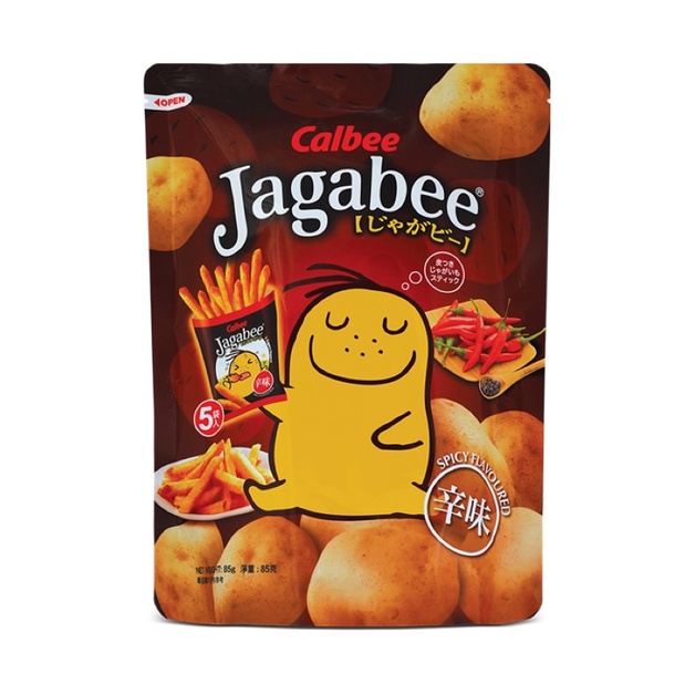 Jual Calbee Jagabee Potato Stick Pouch (Spicy) | Shopee Indonesia