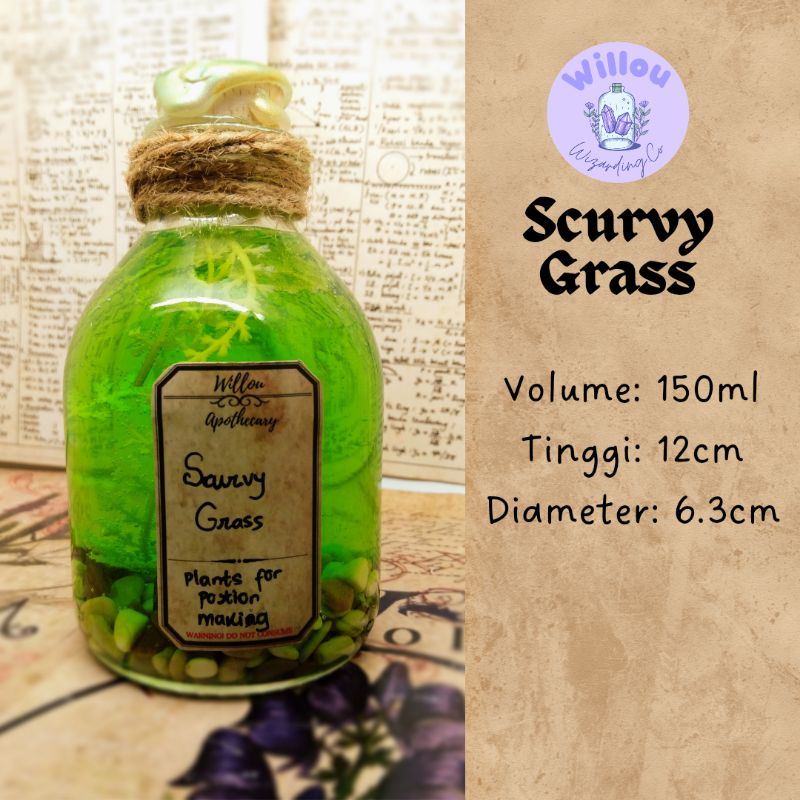 Jual Harry Potter Potion GillyWeed Herbology Biologi GILLY WEED ...