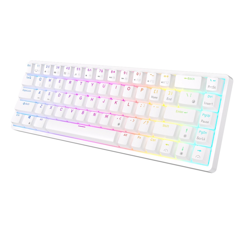 Jual ROYAL KLUDGE RK68 Mechanical Keyboard | 65% Layout | Hotswap | 3 ...