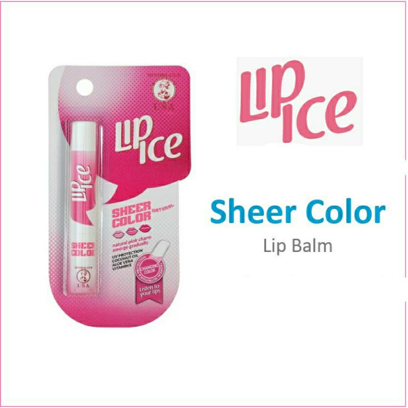 Jual Lip Ice Sheer Color Lip Balm | Shopee Indonesia
