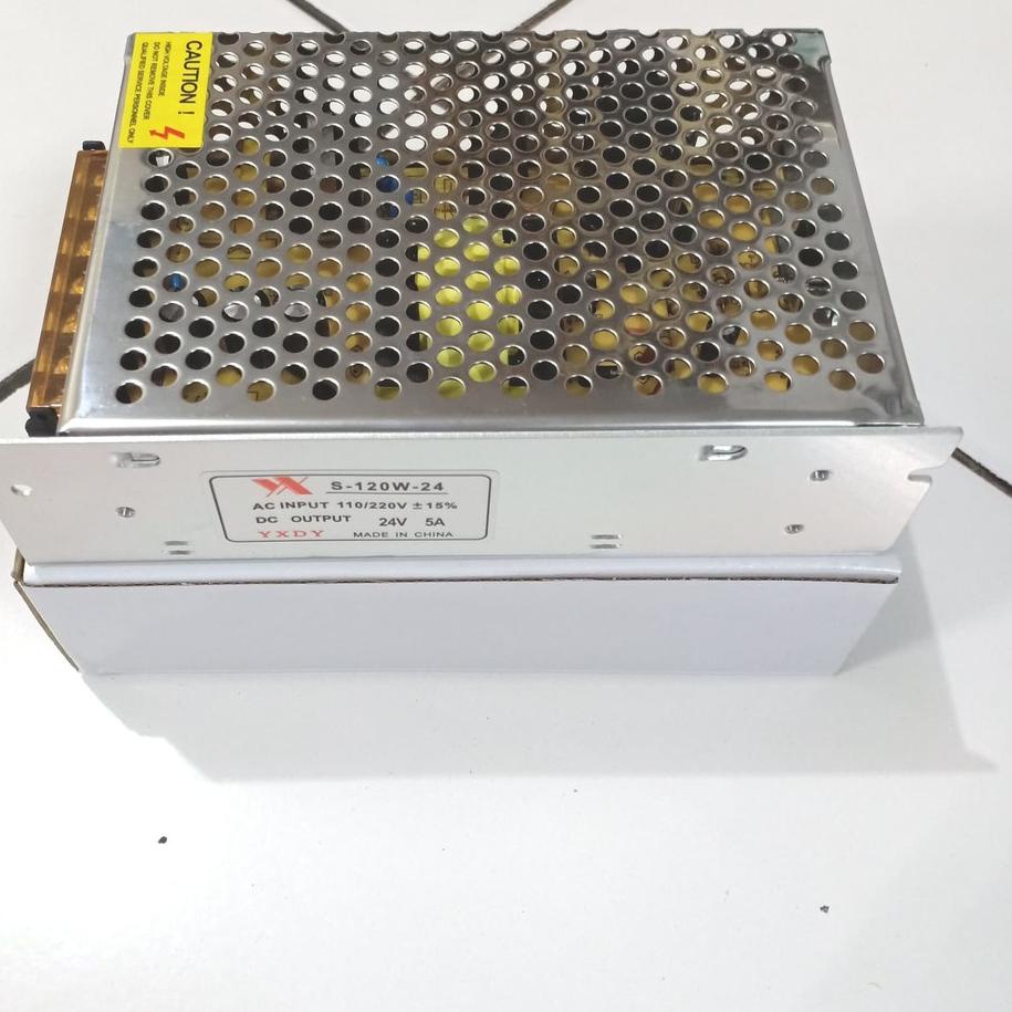 Jual Switching Power Supply PSU 24V 5A High Quality, 24 Volt 5 Ampere Jaring Adaptor SMPS ...