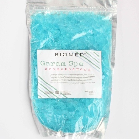 Jual GARAM MENTHOL BIRU BIOMED 1 KILO/ garam rendam pembersih badan ...