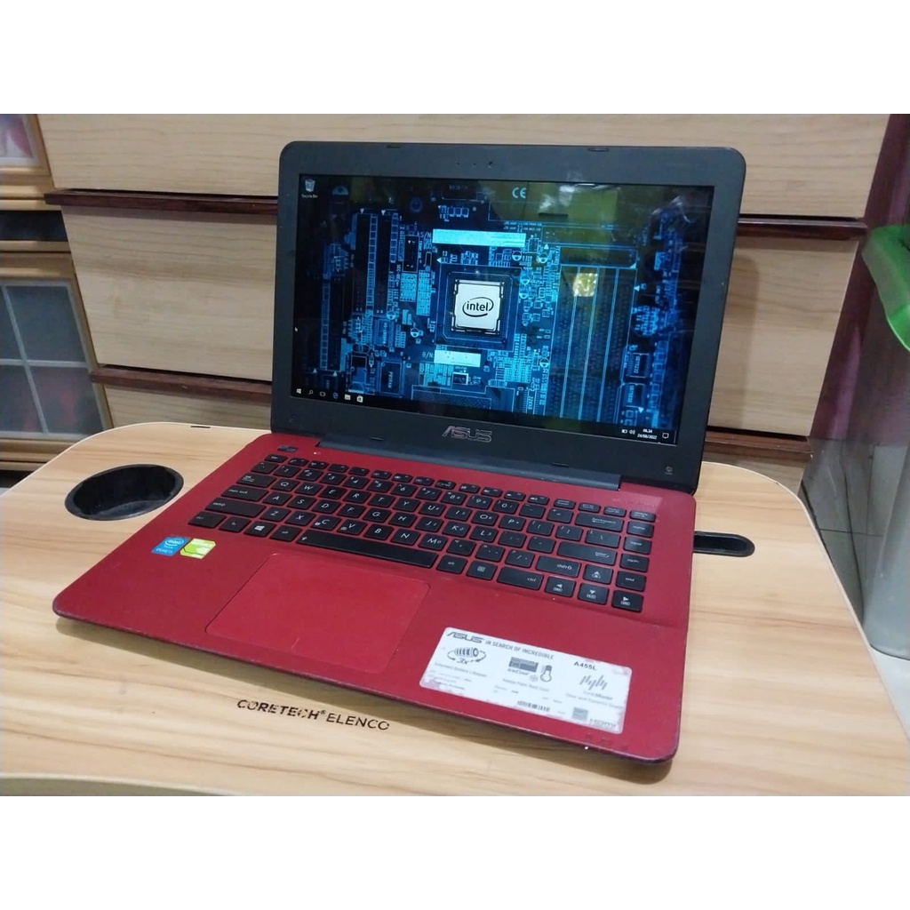 Jual laptop asus x455l intel core i3 gen 5 4gb ram ssd 128gb hdd 500gb ...
