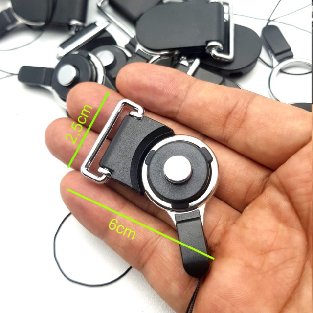 Jual STOPER ROTATE strap HP 2cm stopper putar lanyard stoper card ...