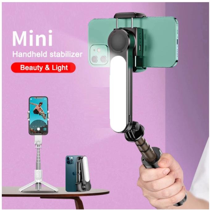 Jual Gimbal Stabilizer HP L09 Selfie Stick Tripod Shooter Lampu ...
