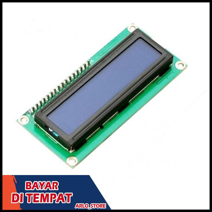 Jual Lcd 1602 Module Blue Screen 16X2 Character | Shopee Indonesia