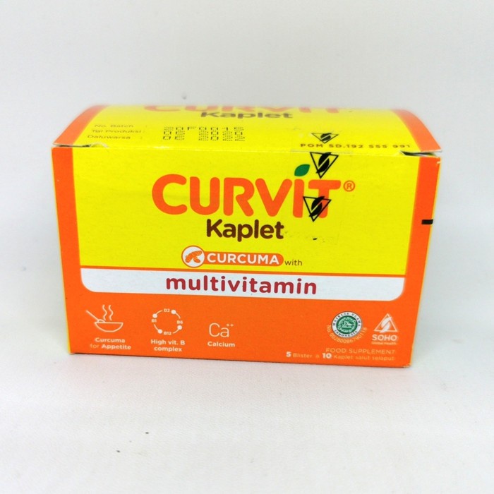 Jual CURVIT TAB 50'S (SOHO) | Shopee Indonesia