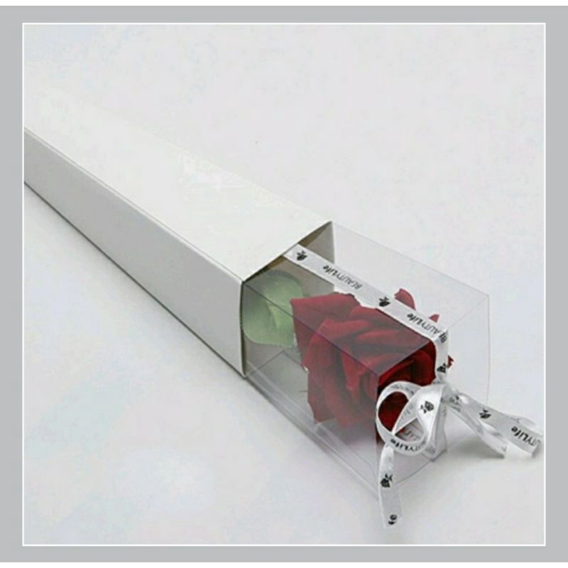 Jual BUKET BUNGA SINGLE ROSE BOUQUET/BUKET VALENTINE/SATU TANGKAI MAWAR ...