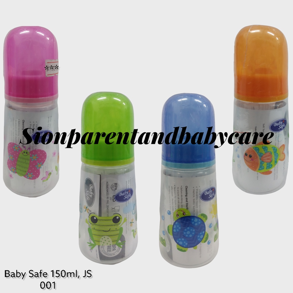 Jual Botol susu baby safe emboss lid 125 ml JS001 | Shopee Indonesia